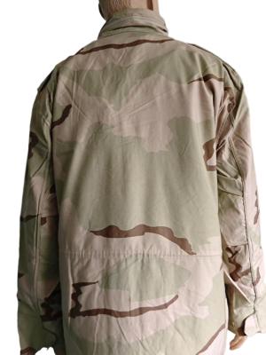 Cina Giacca da battaglia camuffata resistente con colletto in piedi Giacca tattica in cotone imbottita in vendita