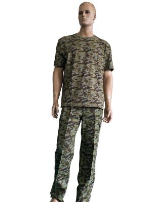 China Completo da addestramento mimetico per esterni per l'estate, maniche corte, personalizzato, camicia tattica a maniche corte per clima torrido for sale
