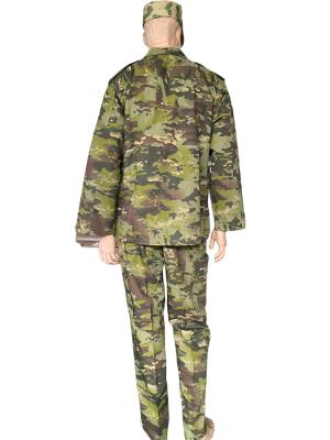 China Groen Custom 65 Polyester 35 Katoen BDU Langmouw Tactical Combat Suit Jacket Camouflagebroek Te koop