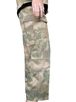 China ACU-stijl Jungle Camo Tactische trainingspak Set Militair Camo Combat Training Uniform 230gsm Heavy Duty Tear Resistant Fabric Jacket And Pants Te koop
