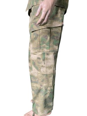 China ACU-stijl Jungle Camo Tactische trainingspak Set Militair Camo Combat Training Uniform 230gsm Heavy Duty Tear Resistant Fabric Jacket And Pants Te koop