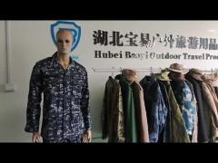 BDU azul profundo uniforme de camuflagem militar 65% poliéster 35% algodão