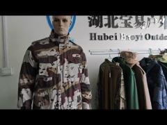 M65 Camo geïsoleerde afneembare jas - metalen knop en rits sluiting, herfst en winter tactische windbreaker