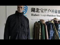 Stealth Zwarte Militaire Parka - Afneembare Thermal Liner & Utility Pockets