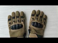 Tactical Full Finger Gloves - Coyote Tan