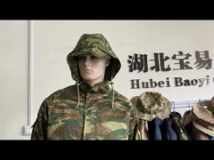 다재다능한 기능이 있는 Hooded Camouflage Training Top