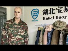 Τακτική Tiger Strip Camo Uniform Set για εξωτερικές αποστολές Αντι-σχίσιμο Καμουφλάζ Ρίπστοπ WR υφασμάτινη ενδυμασία