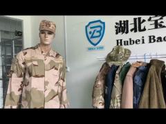 Tricolore Deserto Uniforme tattiche ACU Set Camo Giacca e pantaloni Camo digitale 230gm2 TC 65 35 Ripstop tessuto per l'addestramento sul campo
