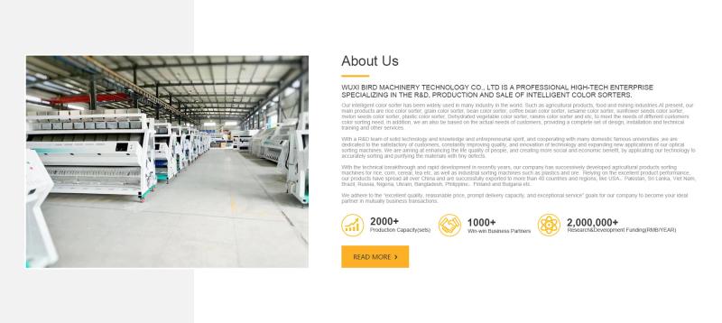 Verified China supplier - Wuxi Bird Machinery Technology Co., Ltd