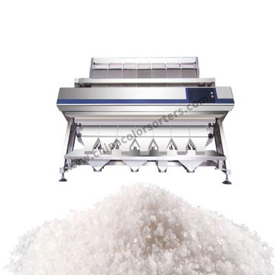 China Optical Salt Color Sorting Machine Super titanium steel salt color sorter for sale