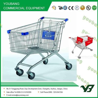 Cina Onere gravoso europeo dei carrelli del carrello/drogheria di acquisto del supermercato di stile 60L in vendita