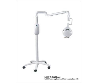 China Standing Model Tooth Whitening Machine 8 LED Light 9000mW/cm2 Teeth Whitener System for sale