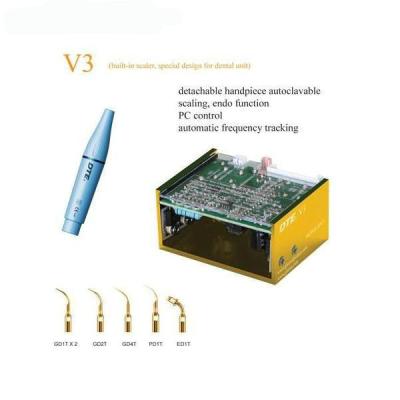 China Woodpecker Ultrasonic Piezo Built-in Scaler Scaling Endo Function DTE V3 for sale