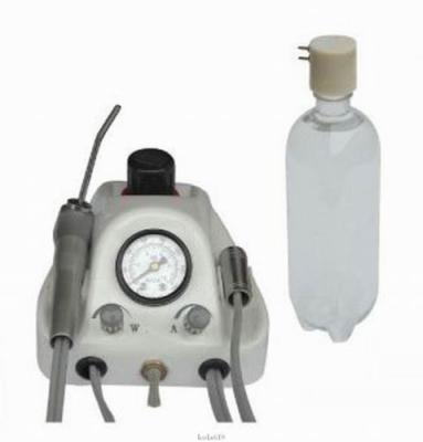 China Dental Portable Turbine Unit Work With Compressor With Bottle 2/4 hole for sale