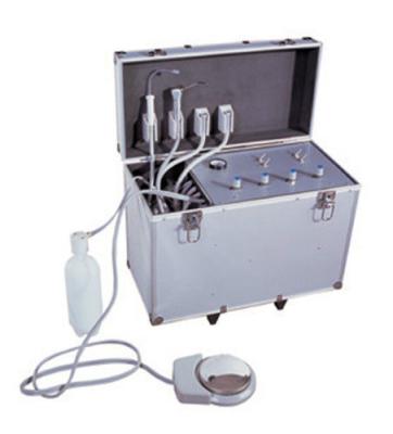 China YS Dental Portable Turbine Unit Suction Work Air Compressor 3Way Syringe CE FDA for sale