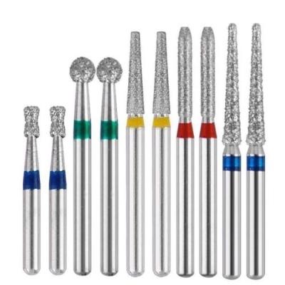 China Diamond Burs high speed handpiece diamond burs FG1.6mm for sale