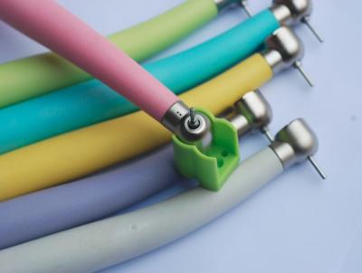 China Color high speed handpiece,plastic handle with metal head Autoclavable for sale