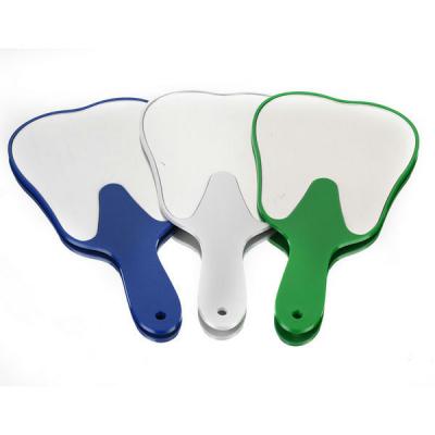China DENTAL OFFICE CHAIRSIDE MOLAR TOOTH -SHAPED PATIENT FACE MIRRORS PLASTIC for sale