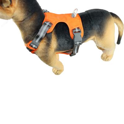 China Personalised Dog Hiking Harness With Handle For Back Legs Large Soft Breathable Waterproof for sale