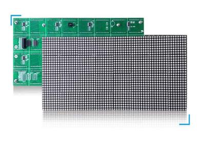 China High Contrast Led Sign Modules , P10 Yellow And Blue Text Led Display for sale