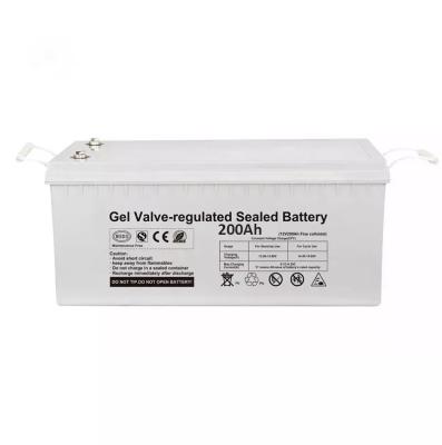China De navulbare 2218 Zonne van de het Systeem Diepe Cyclus 12v van de Batterijopslag van de het Gelbatterij Goedkope Prijzen Met lange levensuur Te koop