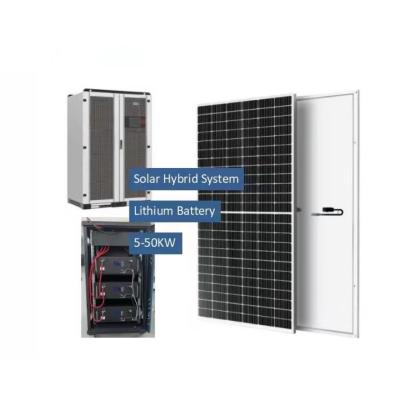 China MC4 MPPT Complete Off Grid Solar System Kit For Home Hybrid Solar Energy for sale