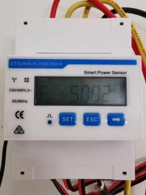 China Sensor esperto das energias solares do medidor DTSU666-H do inversor trifásico de 100A Huawei à venda