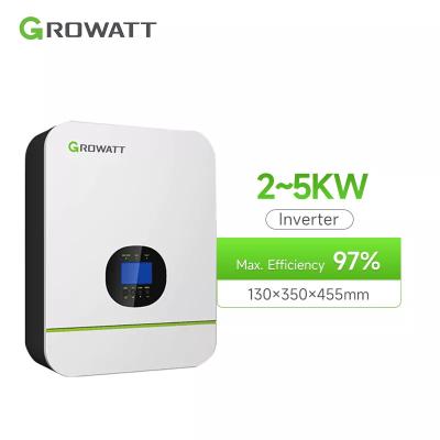中国 CAN/RS485の格子インバーターを離れたGrowatt SPF 2000~5000TL HVM 3000W 5000Wの単一フェーズ 販売のため