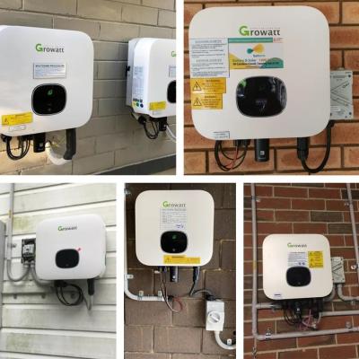 Cina Invertitore solare ibrido solare di monofase di MIN 5000TL-XH dell'invertitore di Growatt 5kw con WIFI in vendita