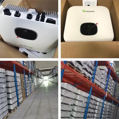 Cina Invertitore ibrido solare di energia solare di monofase 6KW di MIN 6000TL-XH dell'invertitore di Growatt con l'interfaccia del Usb di GPRS in vendita