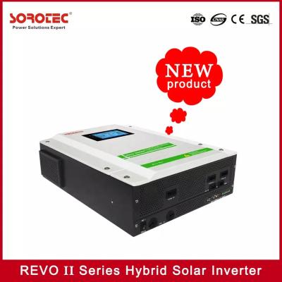 Cina Invertitore 5500W di griglia del on&Off di Sorotec con l'invertitore puro 5.5k-48 della sinusoide 48V REVO II del caricatore solare di MPPT in vendita
