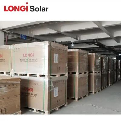 Cina Longi High Efficient Solar Panel PV Module HI Mo 4m LR4-60HPB 355-375M All Black For Home in vendita
