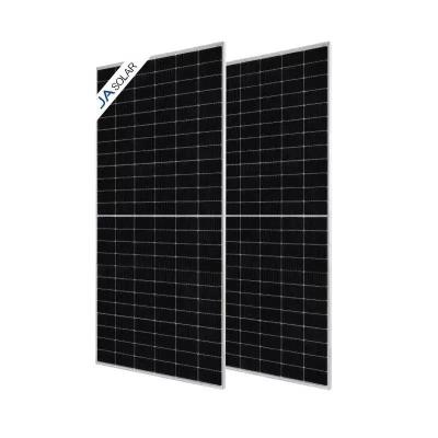 China JA Jam54S30-410/Mr Half Cell JA PV Module Solar Panel 390W 410W Black Frame Panel Te koop