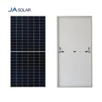 China JA JAM54S30 390-415W Half Cell Solar Panel 21.3% Efficiency Full Black PV Module for sale