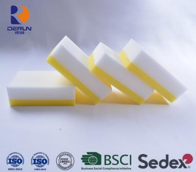 China melamine sponge with PU foam manufacture factory for sale