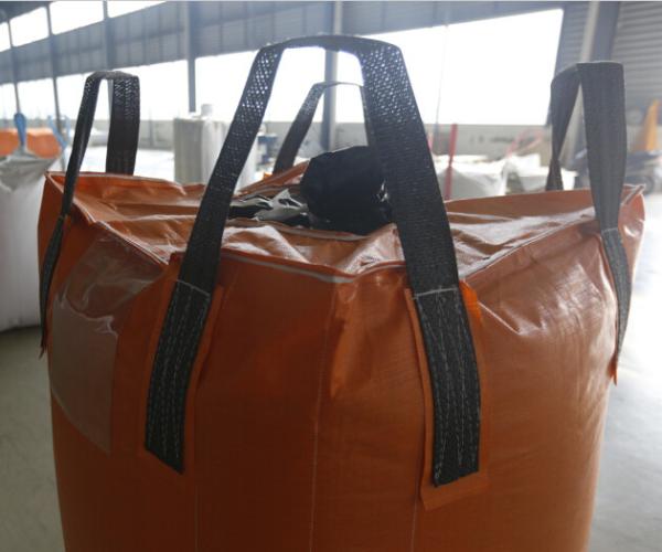 Quality Flexible Intermediate Bulk Containers FIBC big bag 1 tonne with four floop for sale