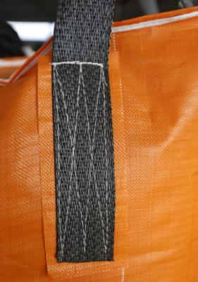 China Flexible Intermediate Bulk Containers FIBC big bag 1 tonne with four floop for sale