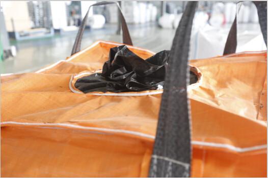 Quality Orange 500kg Big Bag FIBC With Filler Cords , Large FIBC Jumbo Bag for sale