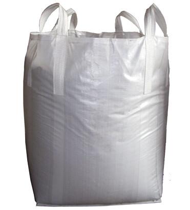 China White Circular / Tubular Pellet Big Bag For Soil / Mineral / Construction supplier