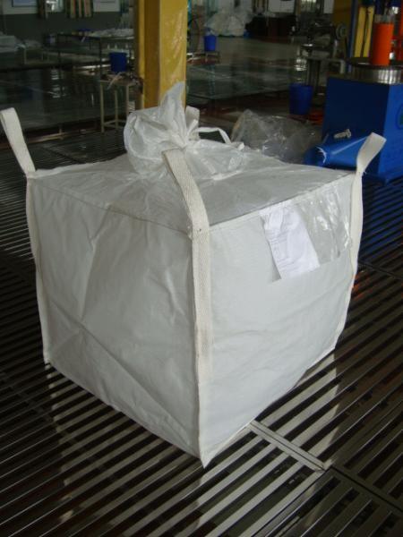 Quality Four-Panel Big Bag FIBC With Side Seam Loops , Industrial PP Bulk Bag for sale