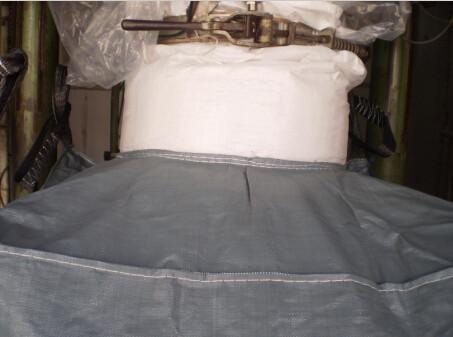 Quality Grey U-Panel Big FIBC UV Treated Polypropylene Bulk Bags With PE Liner for sale