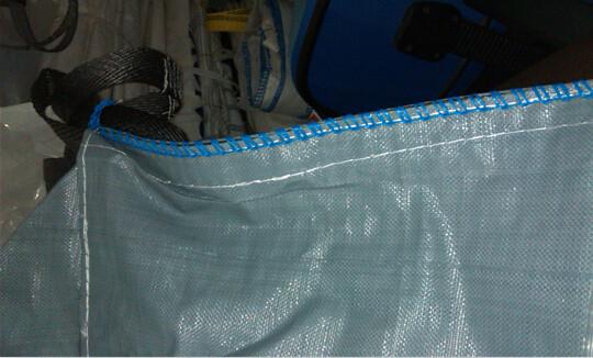 Quality Grey U-Panel Big FIBC UV Treated Polypropylene Bulk Bags With PE Liner for sale