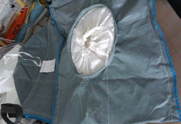 Quality Grey U-Panel Big FIBC UV Treated Polypropylene Bulk Bags With PE Liner for sale