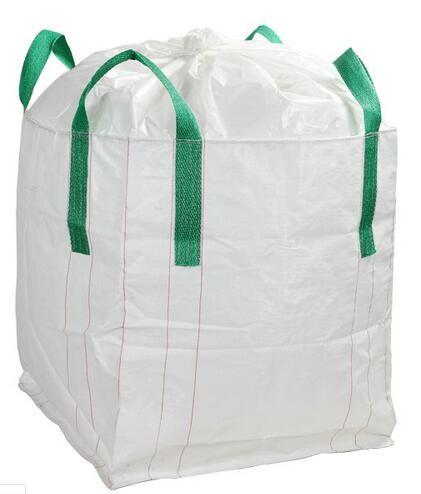 Quality Cross Corner Conductive Big Bag FIBC For Packing Soybean Meal, 3000 LBS Capacity for sale
