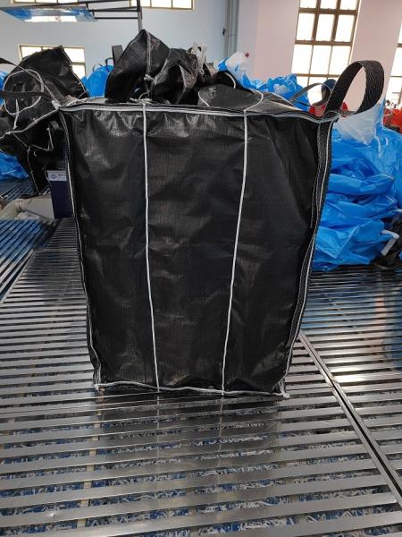 Quality Label PE / PP Liner Material Big Bag Sack With 4/2/1 Lifting Loops for sale