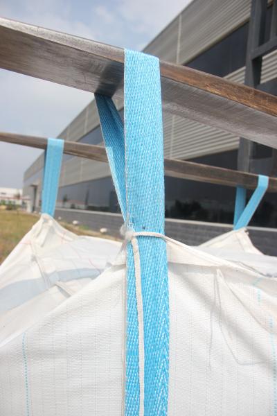 Quality 1 Ton Conductive Big Bag Groundable For Anti - Static Pp Fabric , 5-1 Safety for sale