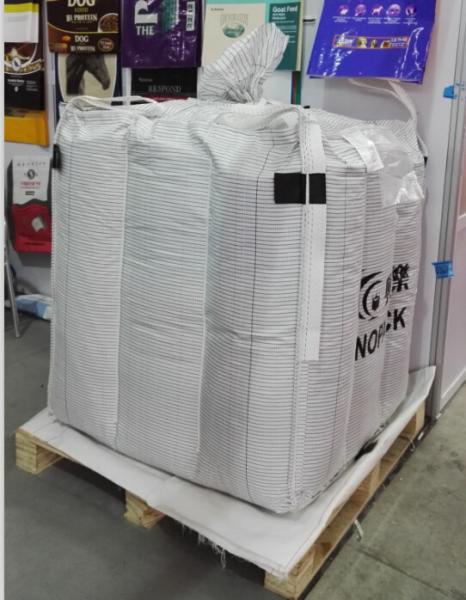 Quality Conductive Fibc NEL/SGS TYPE C Bag , Anti Static Bags Flammable Goods Bulk for sale