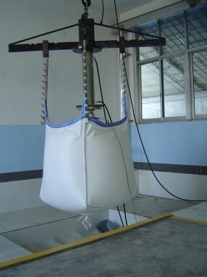 China Large 4-Panels 3000lbs circular PP UN big bag FIBC 1 Ton sling design for sale