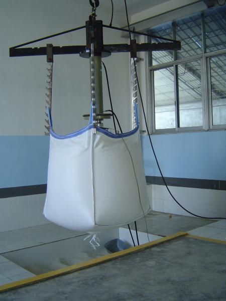Quality Large 4-Panels 3000lbs circular PP UN big bag FIBC 1 Ton sling design for sale