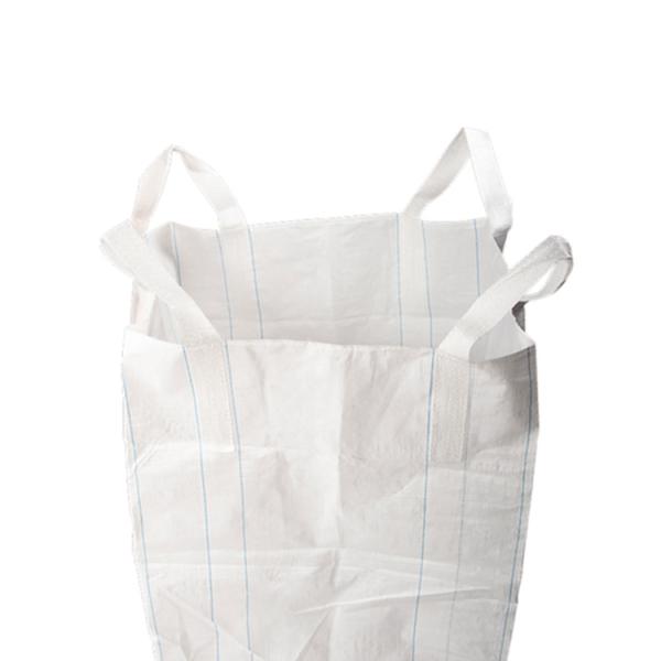 Quality UN Big Bag with 1000kg Load Capacity Anti-static Coating and Cross Corner Loops for Secure Transportation for sale